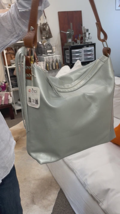 Febe Leather Hobo – Lara B. Designs, Inc.